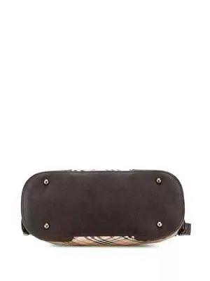 Burberry Nova Check Canvas Shoulder Bag