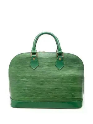 LOUIS VUITTON Epi Alma Pm Handbag - Green