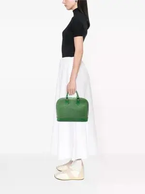 LOUIS VUITTON Epi Alma Pm Handbag - Green