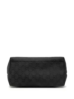 Gucci Gg Canvas Shoulder Bag - Black