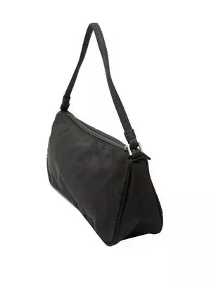 Prada Tessuto Pochette Shoulder Bag - Black