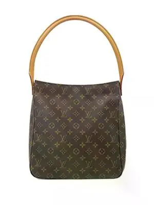 LOUIS VUITTON Monogram Looping Gm Shoulder Bag - Brown