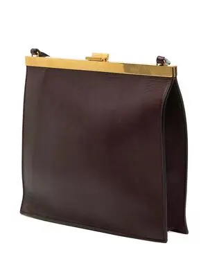 Celine Mini Smooth Calfskin Clasp Bag - Red