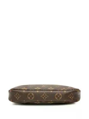 LOUIS VUITTON Monogram Pochette Accessoires Shoulder Bag - Brown