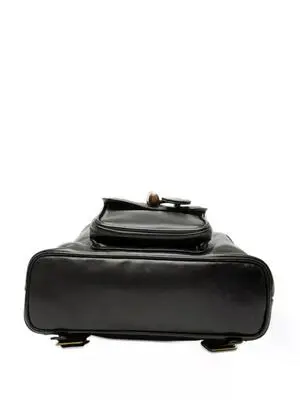 Gucci Calfskin Bamboo Drawstring Backpack