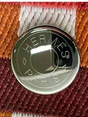 Hermès Small Wool Case Vanity Bag - Orange