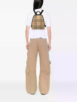 Burberry House Check Canvas Backpack