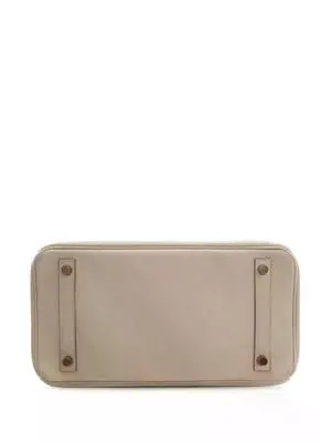 Hermès 30 Birkin Retourne Handbag - White