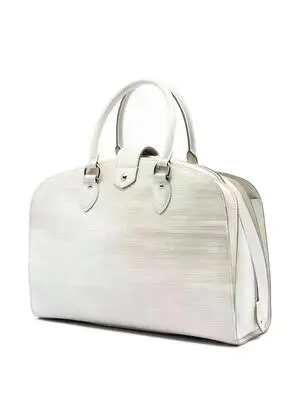 LOUIS VUITTON Epi Pont Neuf Gm Handbag - White