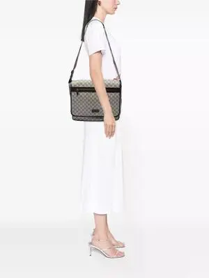 Gucci Gg Supreme Web Crossbody Bag