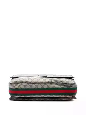 Gucci Gg Supreme Web Crossbody Bag