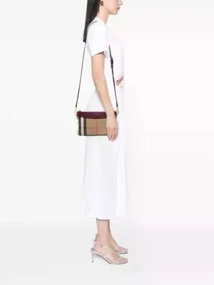 Burberry Peyton Derby Crossbody Bag - Brown