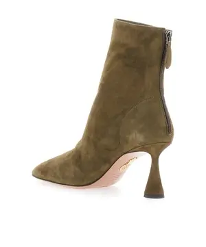 AQUAZZURA Suede Zip-fastening Boots