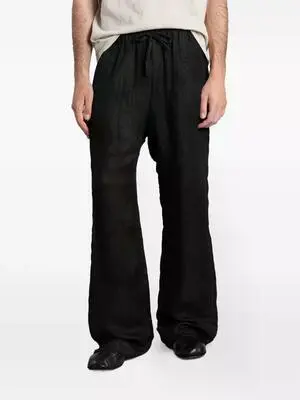 Needles Drawstring Waist Wide-leg Trousers