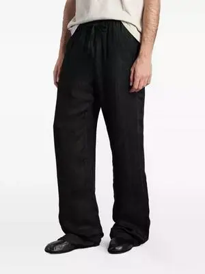 Needles Drawstring Waist Wide-leg Trousers