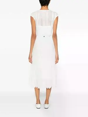 Karl Lagerfeld Round Neck Day Dresses