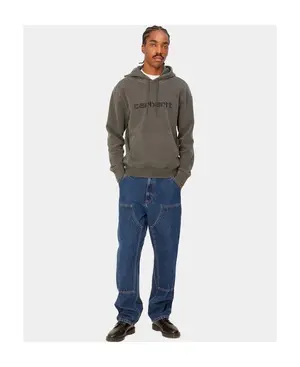 Carhartt Work In Progress Denim Trousers With Multi-pocket Detailing