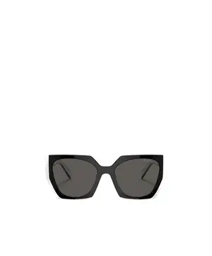 Prada Butterfly Frame Sunglasses - Black