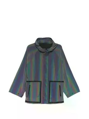 OSKLEN Iridescent Zip-up Hooded Jacket