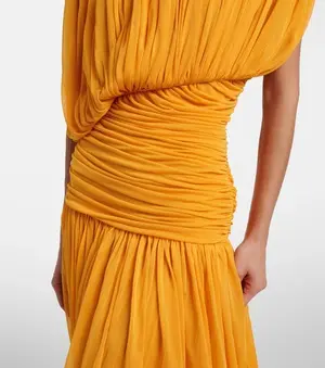 Tove Draped Knit Maxi Dress