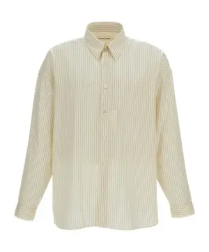 SUNFLOWER Striped Shirt - Nude