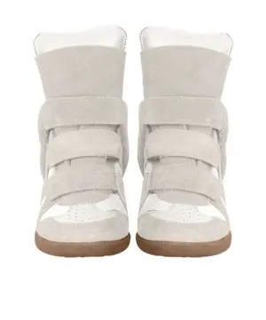 Isabel Marant Étoile Bekett High-top Wedge Sneakers - White