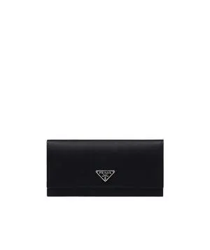 Prada Logo Wallet - Black