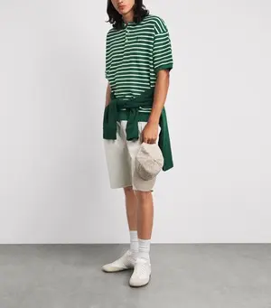 Polo Ralph Lauren Cotton Mesh Stripe Relaxed Polo Shirt