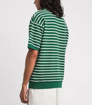 Polo Ralph Lauren Cotton Mesh Stripe Relaxed Polo Shirt