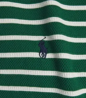 Polo Ralph Lauren Cotton Mesh Stripe Relaxed Polo Shirt