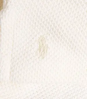Polo Ralph Lauren Piqué Textured Polo Shirt - Ivory