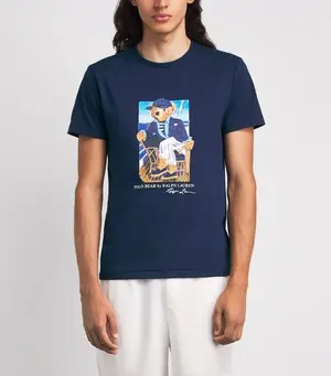 Polo Ralph Lauren Cotton Polo Bear T-shirt