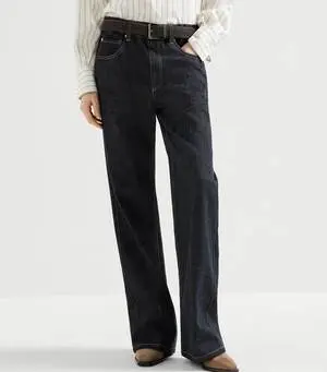 Brunello Cucinelli No-fade Loose Jeans - Blue