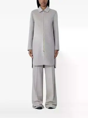 Max Mara Zipped Collared Coat