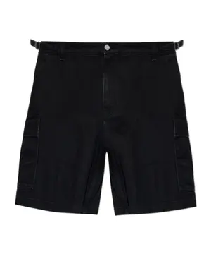 Vetements Denim Shorts - Black