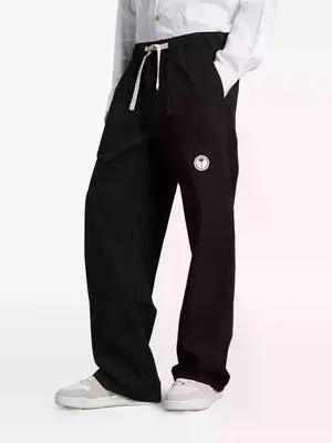 Palm Angels Cotton Wide-leg Trousers