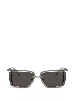 DIESEL® Rectangle Frame Sunglasses - Grey