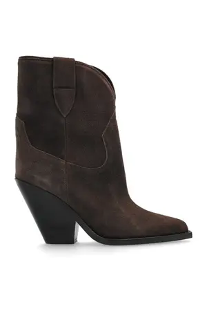 Isabel Marant Étoile Leyane Pointed-toe Ankle Boots - Black