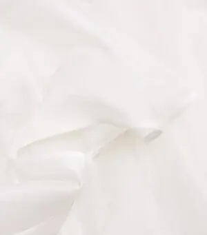 Khaite Silk Asymmetric Rumi Blouse - White