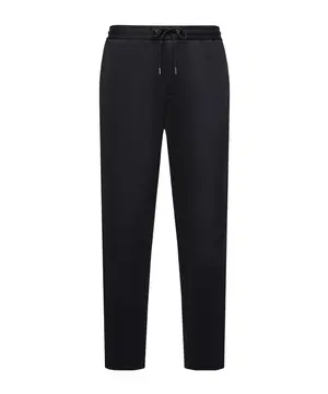 Moncler Logo Jogging Trousers - Black