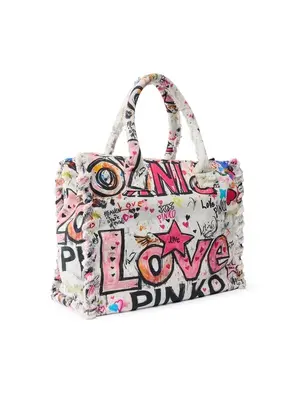 Pinko Medium Beach Shopping Bag