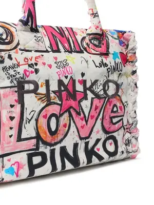 Pinko Medium Beach Shopping Bag
