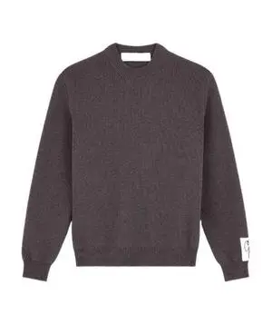 GOLDEN GOOSE Crewneck Knit Jumper - Black