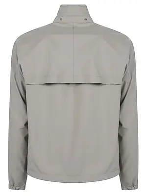 Brioni Performa Windbreaker Jacket With Detachable Sleeves - Grey