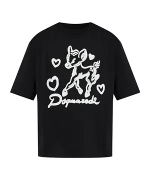 Dsquared2 Short Sleeve T-shirt - Black