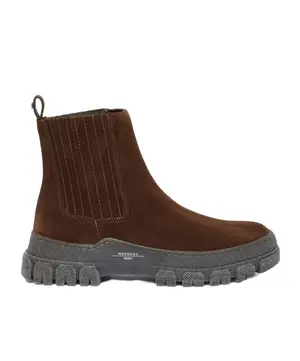 Max Mara Round-toe Chelsea Boots - Brown