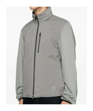 Brioni Nylon Performa Golf Blouson With Jersey Sleeve