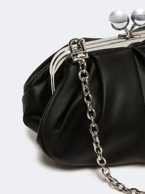 Max Mara Small Pasticcino Leather Clutch Bag