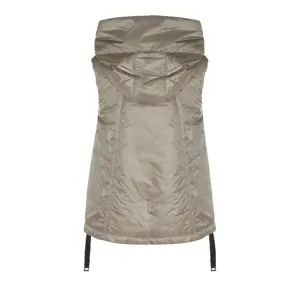 Max Mara Sleeveless Hooded Jacket