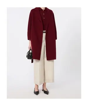 Max Mara Cotton Poplin Trousers - Beige